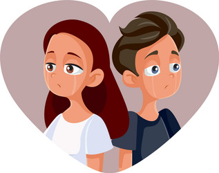 Couple Break Up Vector Images (over 840)