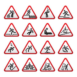 Eye Hazard Safety Symbol