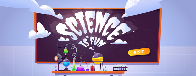 Science lab background Royalty Free Vector Image