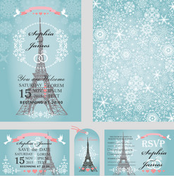 Traditional indian mughal arch wedding invitation Vector Image