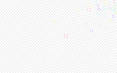 White soapy air transparent background isolated Vector Image