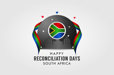 South africa reconciliation day design background Vector Image
