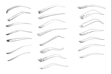 Angry Eyebrows Drawing