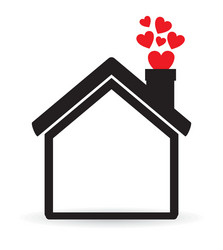 Wooden home sign Royalty Free Vector Image - VectorStock