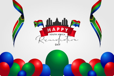 South africa reconciliation day design background Vector Image