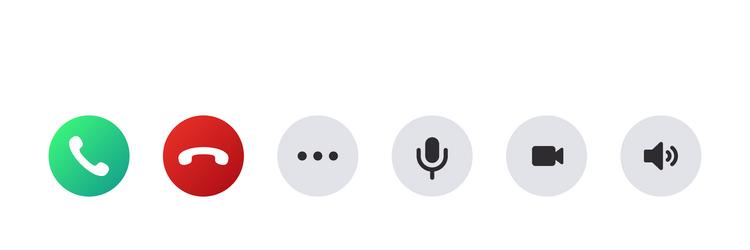 Accept Call Icon Vector Images (over 1,100)