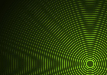 Green radiant background with circular swirl Vector Image
