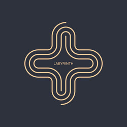 Taurus zodiac line art eps 10 Royalty Free Vector Image