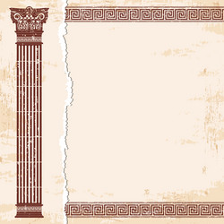 Greek background Royalty Free Vector Image - VectorStock