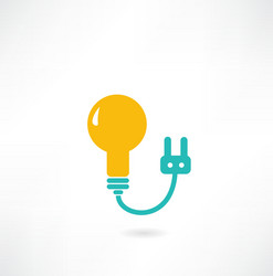 Socket and cable Royalty Free Vector Image - VectorStock