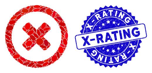 X Rating Vector Images (over 1,800)