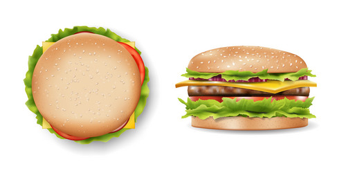 Burger Mockup Vector Images (over 260)