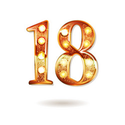 Number 18 Vector Images (over 1,500)