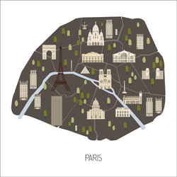 Paris Street Map Vector Images (over 330)
