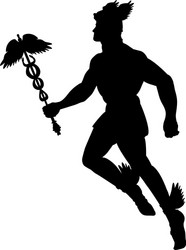 Prometheus sign in greek mythology titan Vector Image