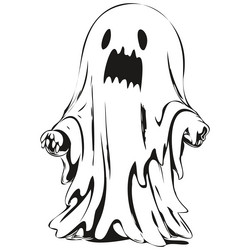 Black and White Ghost Vector Images (over 64,000)