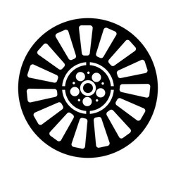 Chrome rim Royalty Free Vector Image - VectorStock