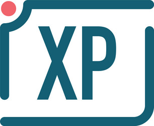 Initial letter yp camera logo design template Vector Image