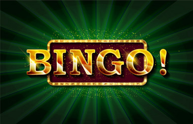 Bingo banner Royalty Free Vector Image - VectorStock