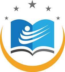 Education community logo design template Vector Image