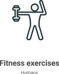 Elliptical outline icon thin line black Royalty Free Vector