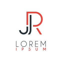 Letter r trace uppercase and lowercase abc Vector Image