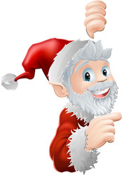 Santa Pointing Vector Images (over 1,200)