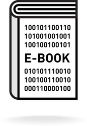 Magic spell book icon sorcery pictogram Royalty Free Vector