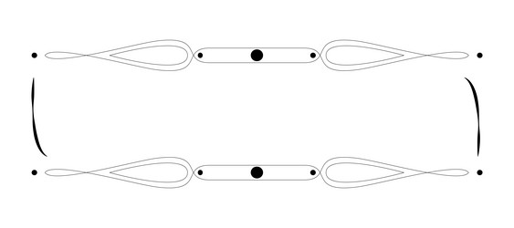 Blank template for text isolated text box Vector Image