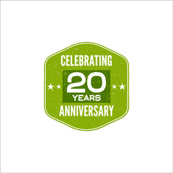 Celebrating 20 Years Vector Images (over 7,600)