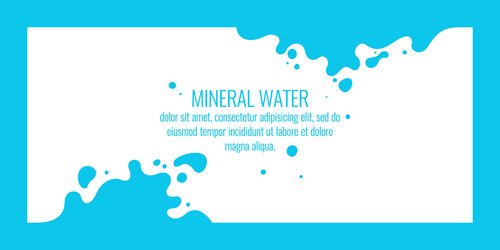 Need for water infographics Royalty Free Vector Image