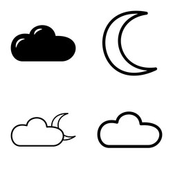 Midnight Symbol Scene Vector Images (over 150)