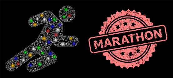 Seals Marathon Stamp Vector Images (over 140)