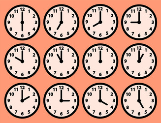 Morning Noon Evening Night Vector Images (over 140)