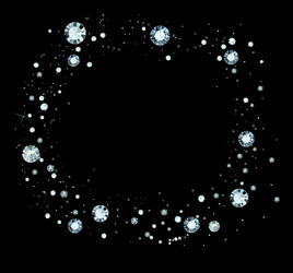 Glowing diamond background Royalty Free Vector Image