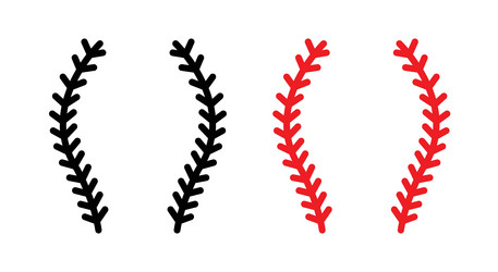 Softball Stitches Vector Images (over 1,800)