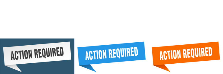 Action Required Vector Images (over 670)