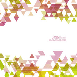 Geometric abstract pastel seamless pattern Vector Image