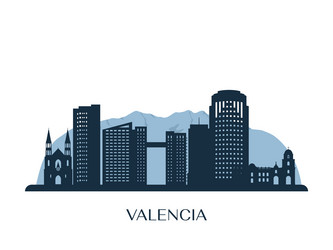 Valencia Skyline Vector Images (over 140)