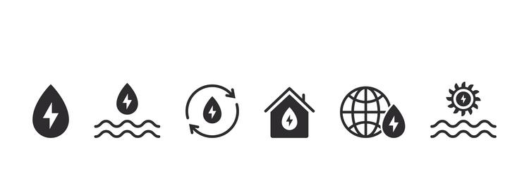 Hands with water care ecology environment icon Vector Image