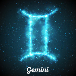 Symbol cancer zodiac sign Royalty Free Vector Image