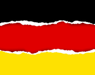 Banner german flag colors Royalty Free Vector Image