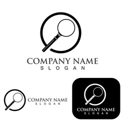 Sticker of a cute cartoon magnifying glass Vector Image