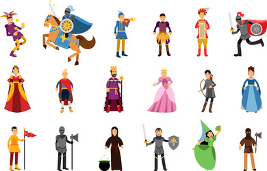 Medieval Messenger Vector Images (40)