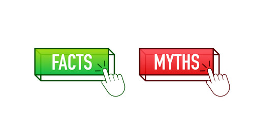 Fun fact neon sign facts design template Vector Image