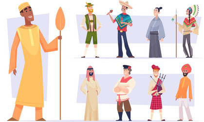 Ethnic Groups Clip Art