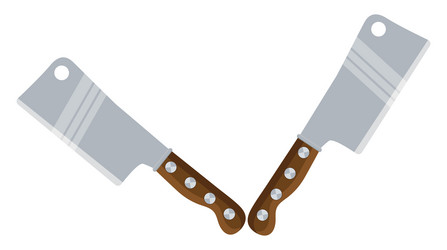 Steel sickle on a white background Royalty Free Vector Image