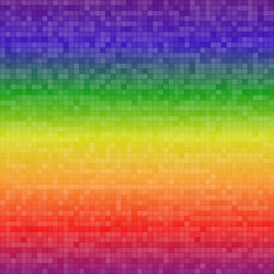 Rainbow Pixels Vector Images (over 8,400)