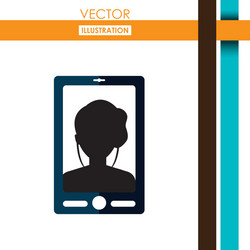 User profile design Royalty Free Vector Image - VectorStock