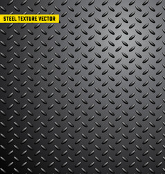 Metal perforated background with oval steel menu Vector Image